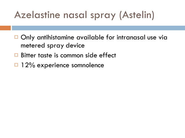 Drugs for Allergic Rhinitis Cough and Colds | PPT | Allergies ...