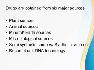 Drugs pharmaceutical compounds | PPTX