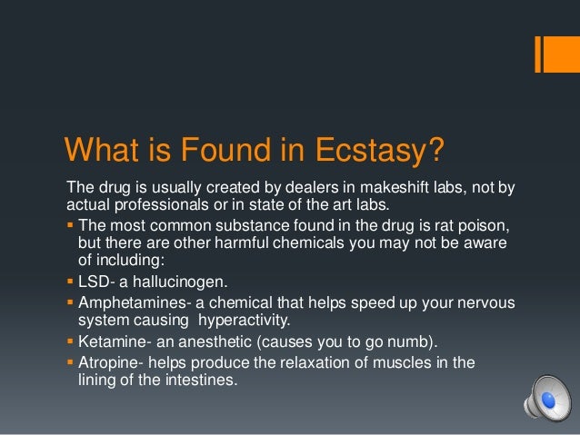 Ecstasy and its Affects