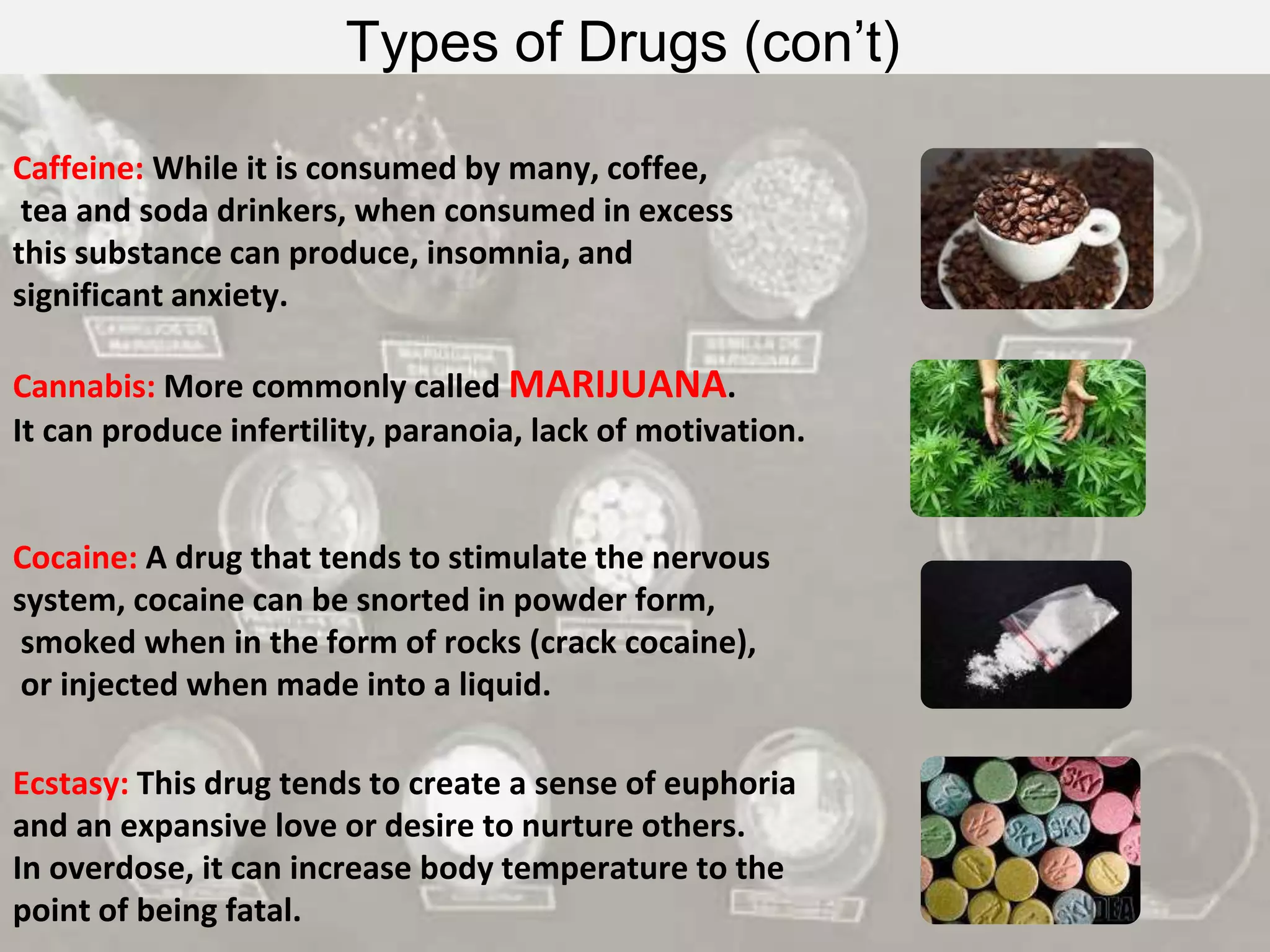 Drugs abuse and addiction | PPTX