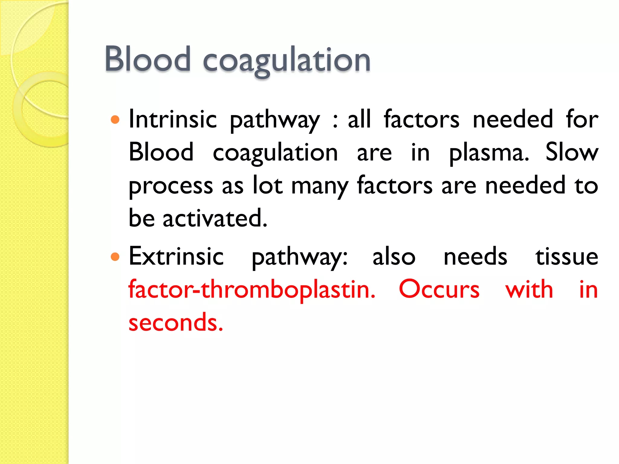 Drugs acting on blood and blood forming organs | PDF