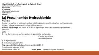 Drugs Acting on Cardiovascular System by Gauri.pptx | Heart and Cardiovascular Diseases ...