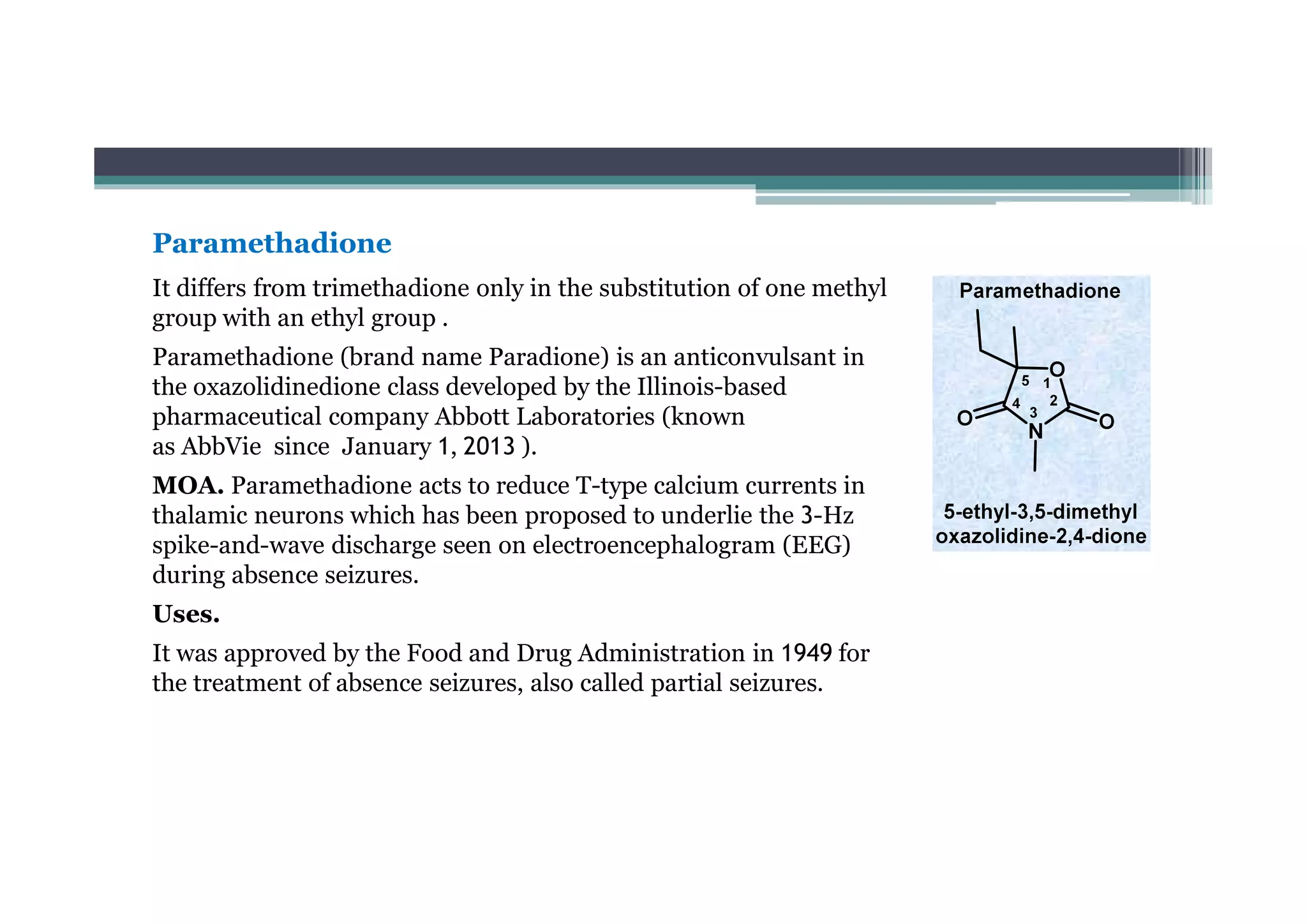Drugs acting on cns anticonvulsants | PDF