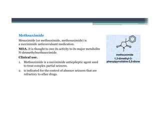 Drugs acting on cns anticonvulsants | PDF | Brain and Nervous System ...