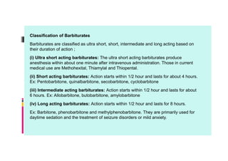Drugs acting on cns sedative and hypnotics | PDF | Illegal Drugs ...