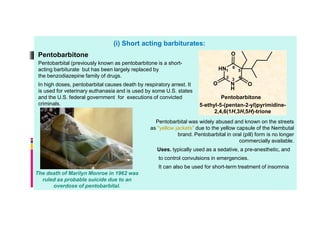 Drugs acting on cns sedative and hypnotics | PDF | Illegal Drugs ...