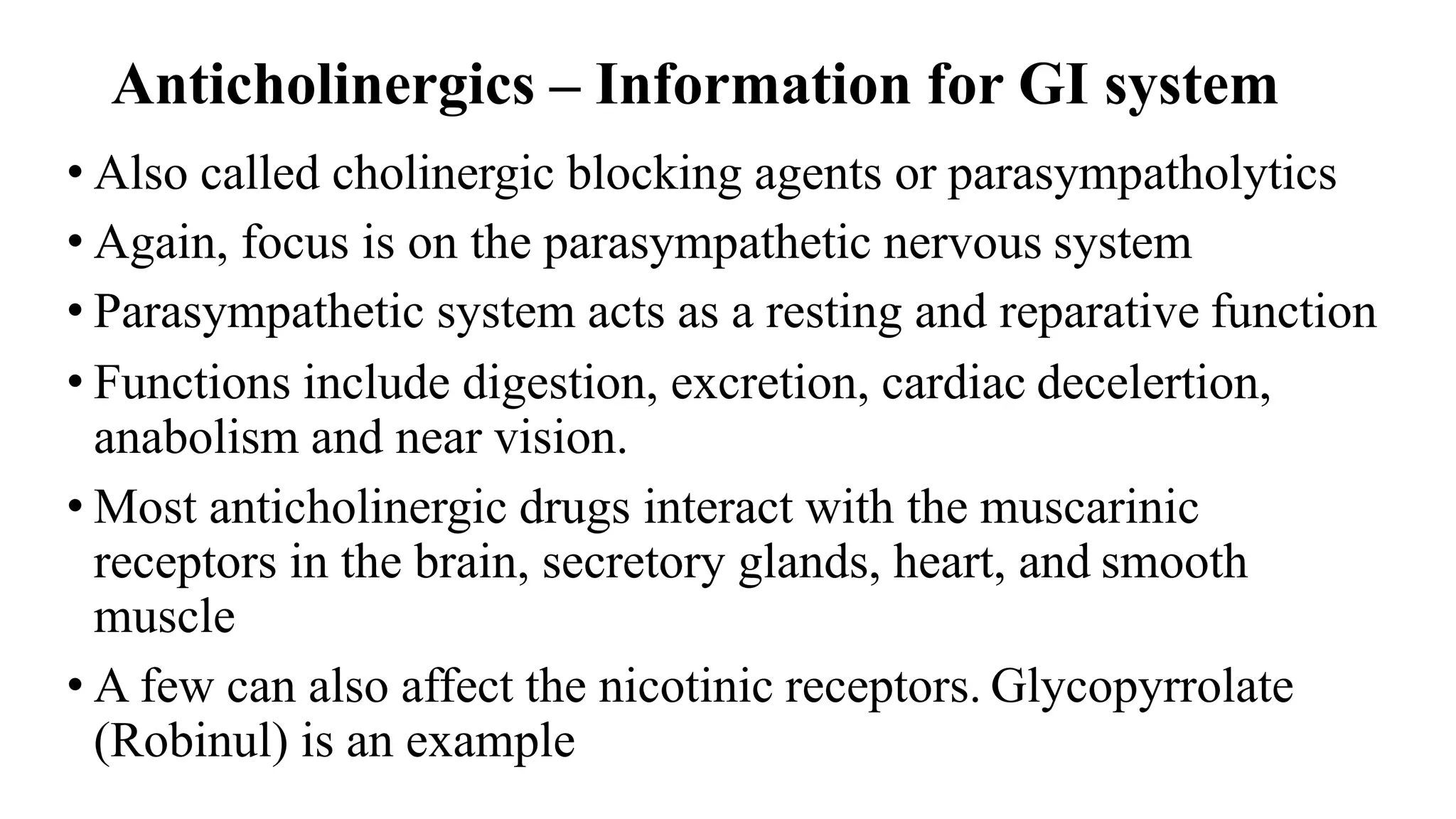 Drugs acting on GI | PPTX