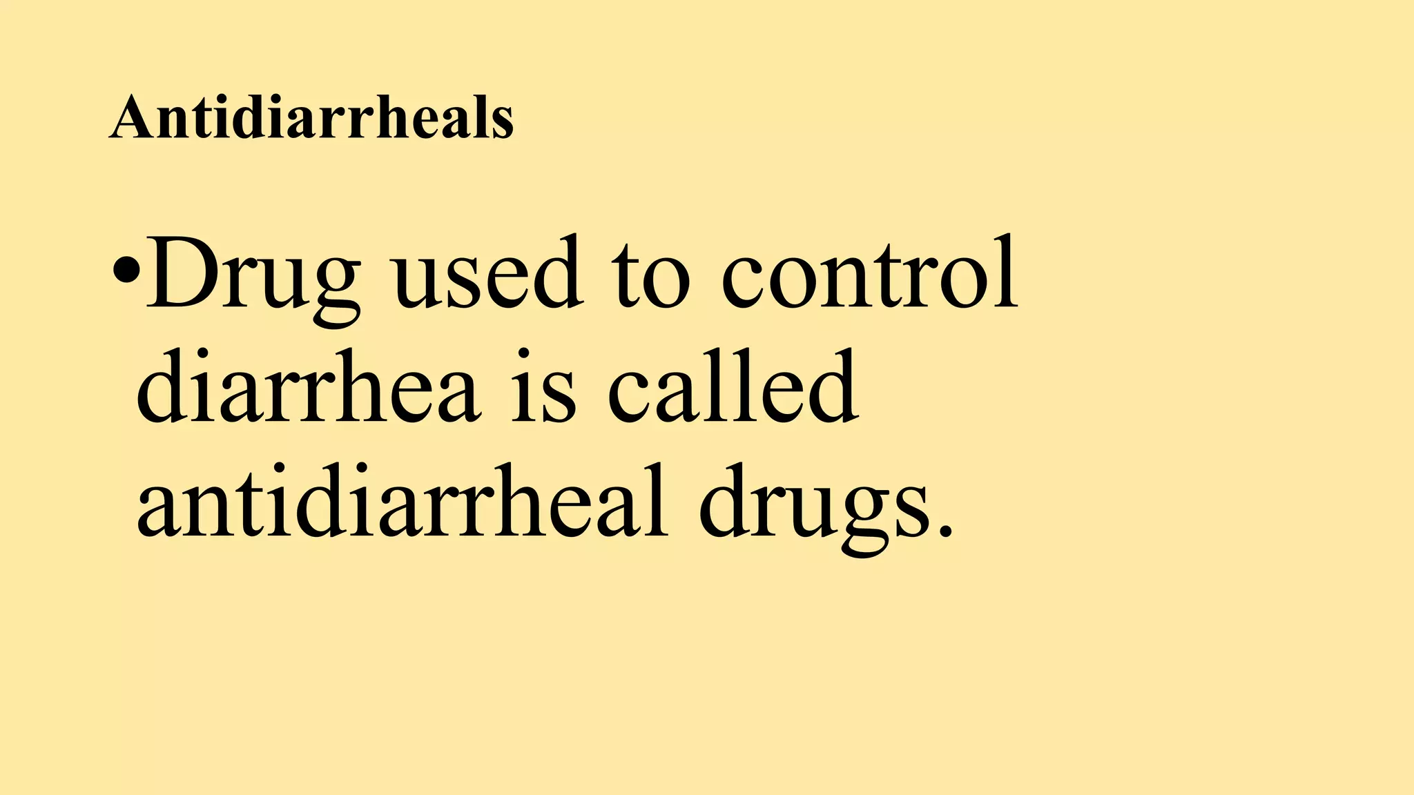 Drugs acting on G.I. system | PPTX | Digestive Disorders | Diseases and Conditions