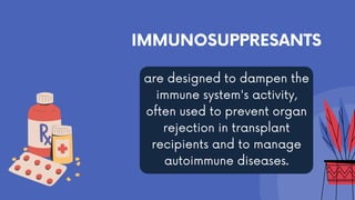 DRUGS ACTING ON THE IMMUNE SYSYTEM PHARMACOLOGY | PDF