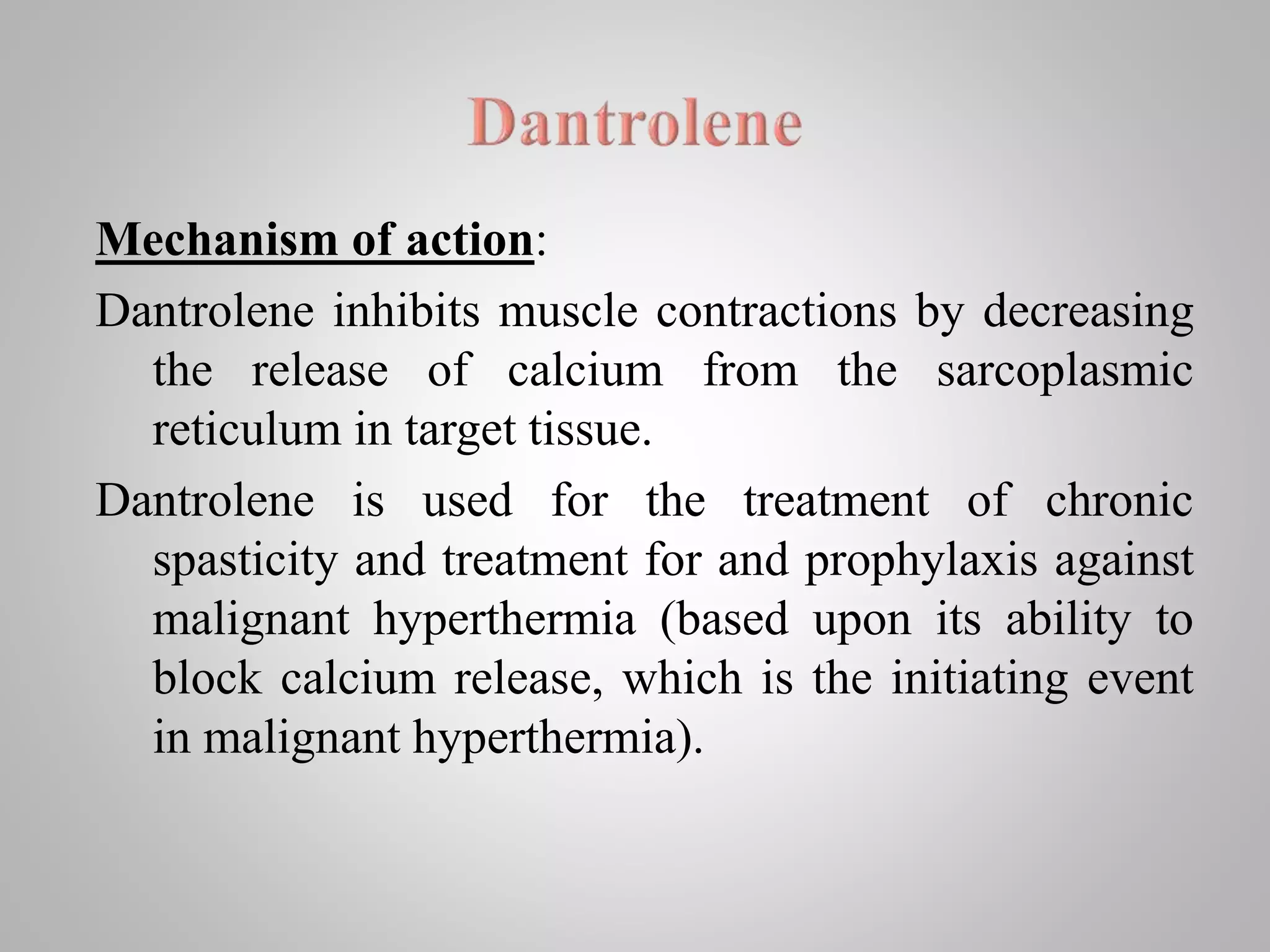 Drugs acting on neuromuscular junnction and Muscle Relaxants | PPTX