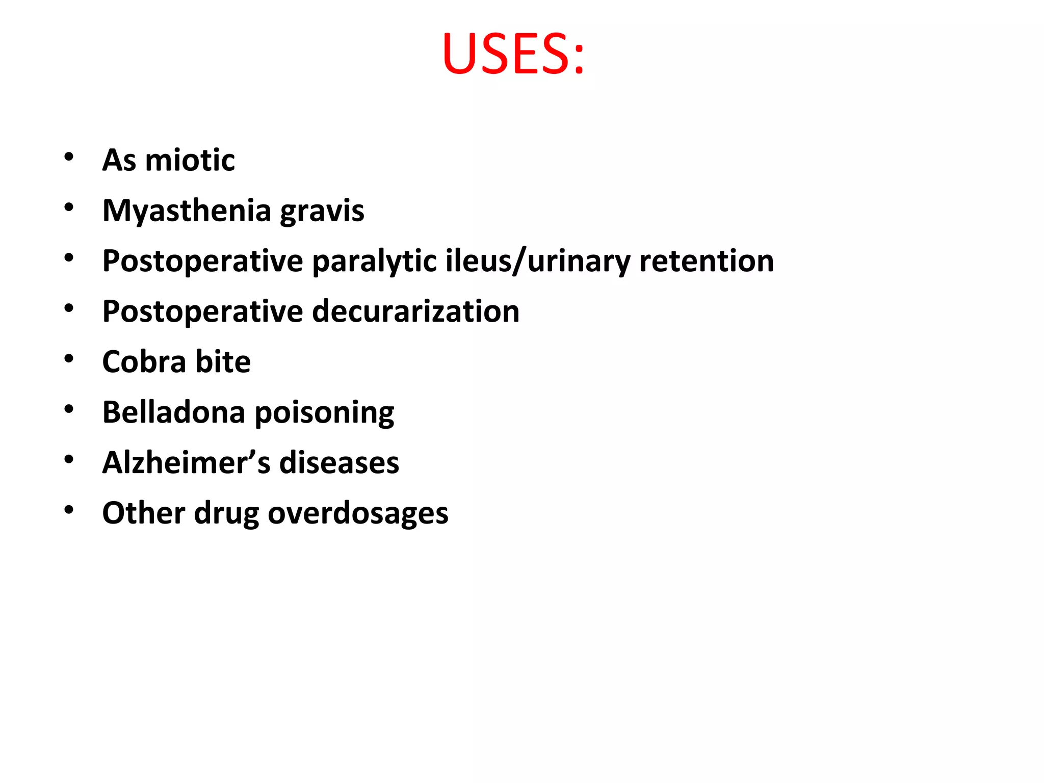 Drugs acting on PNS | PPT