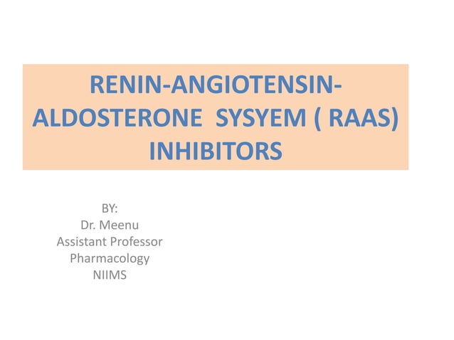 Drugs acting on RAAS.pptx