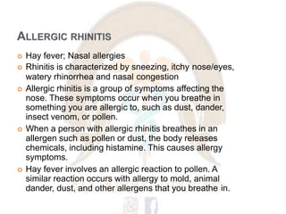Drugs acting on respiratory system | PPTX