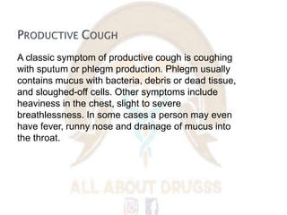 Drugs acting on respiratory system | PPTX