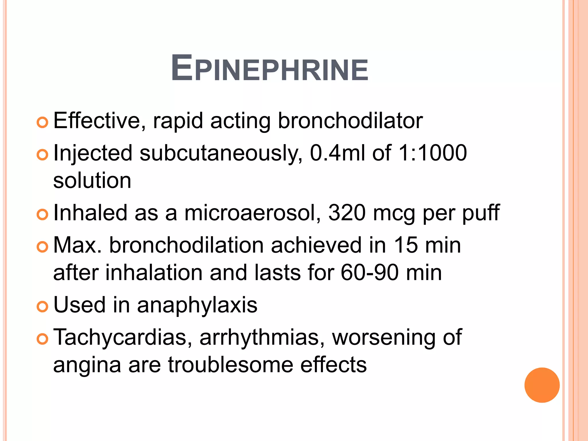 Drugs acting on respiratory system | PPTX