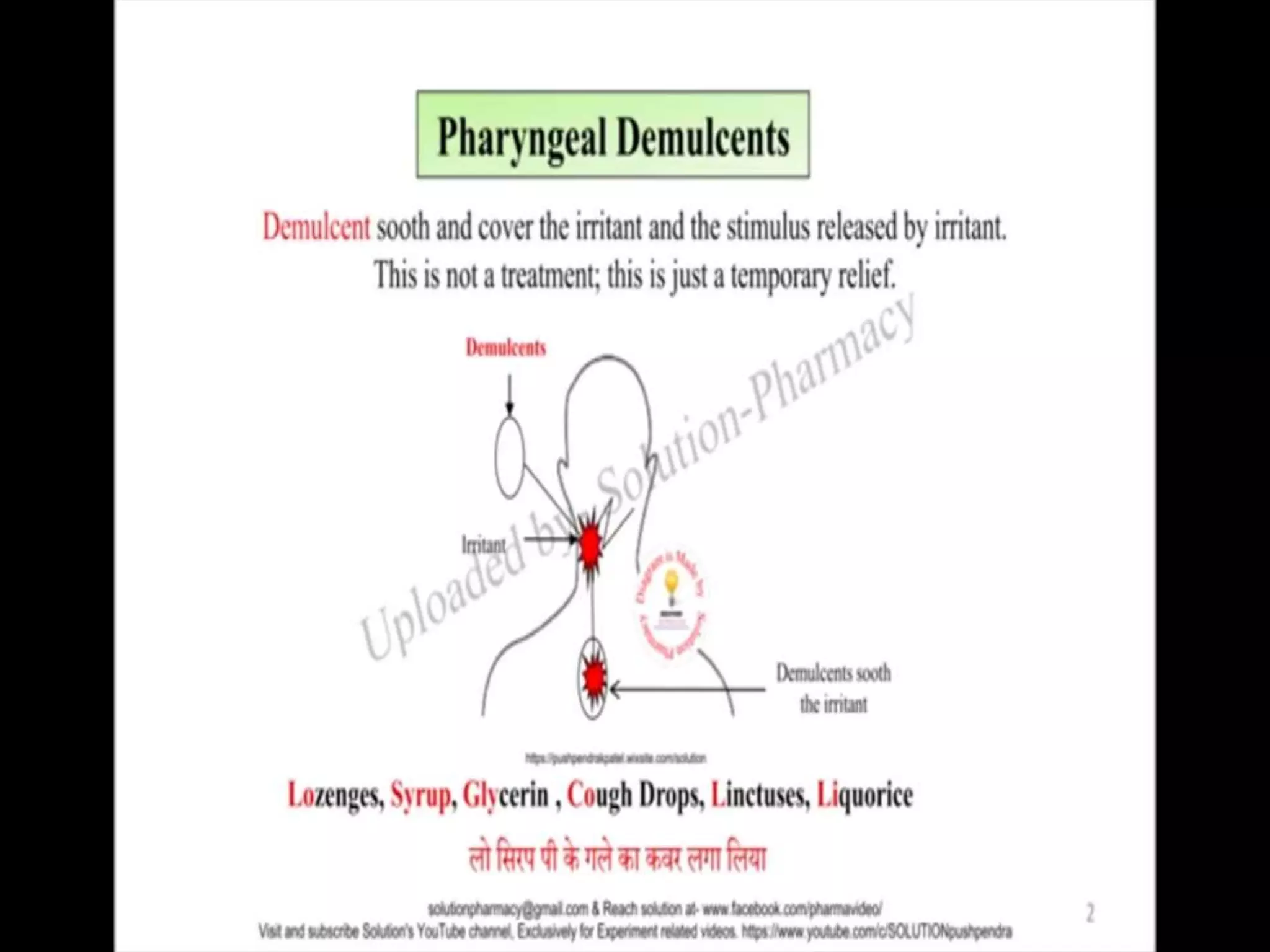 Drugs acting on respiratory system | PPTX