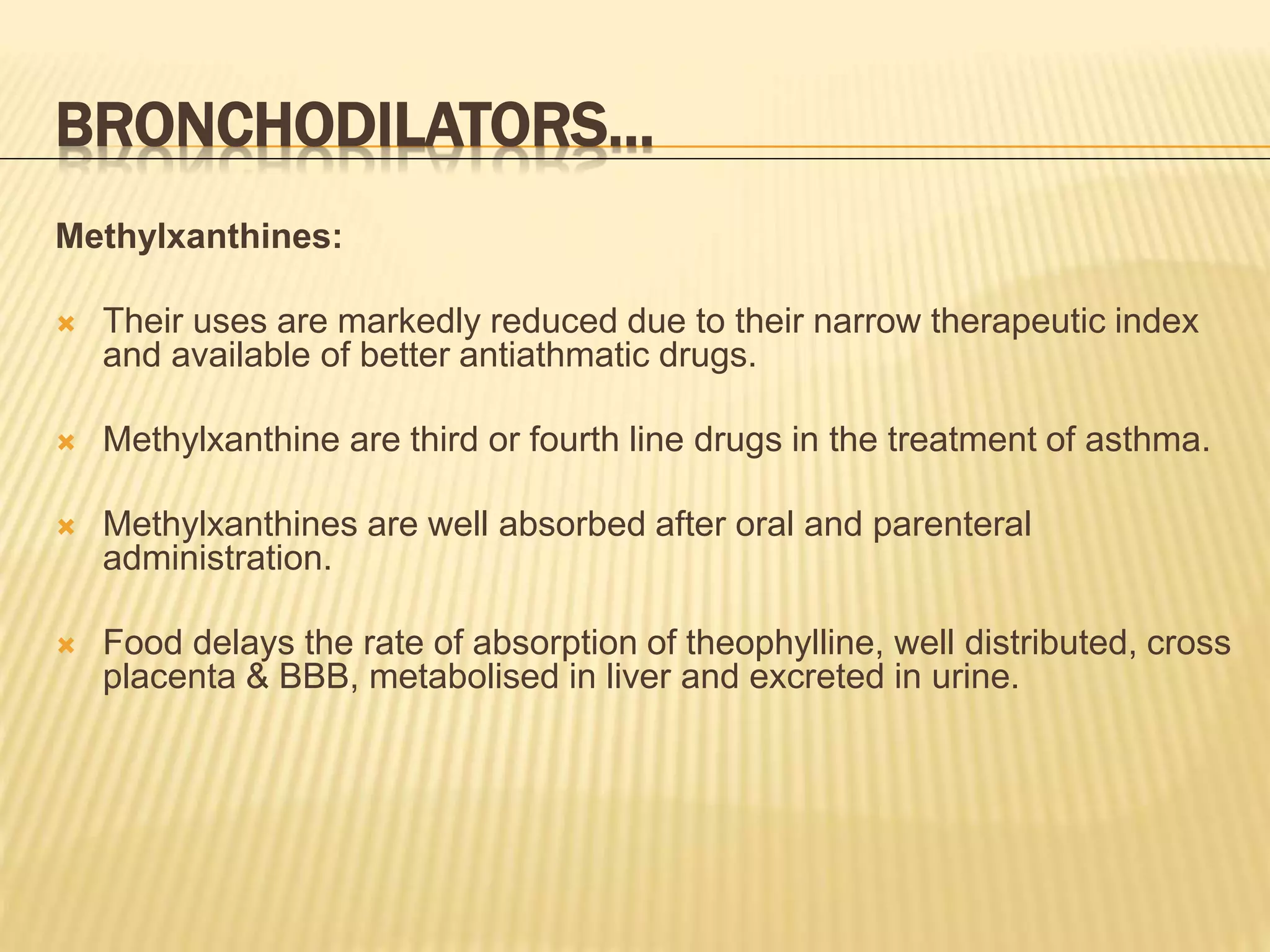 Drugs acting on respiratory system | PPTX