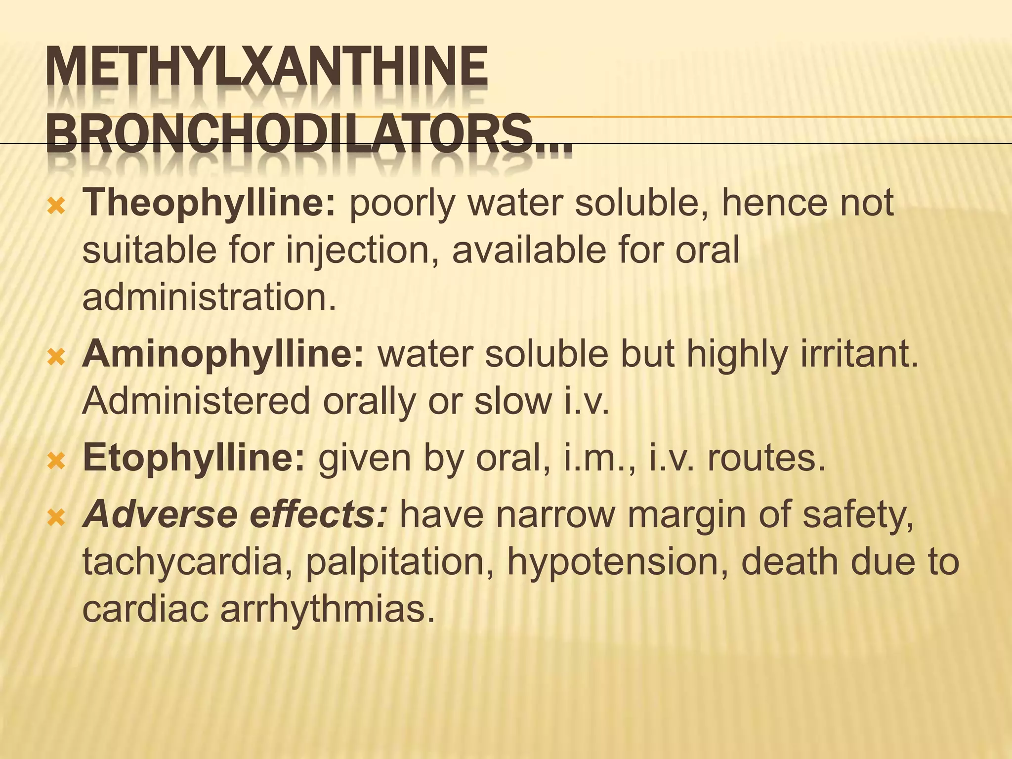 Drugs acting on respiratory system | PPTX