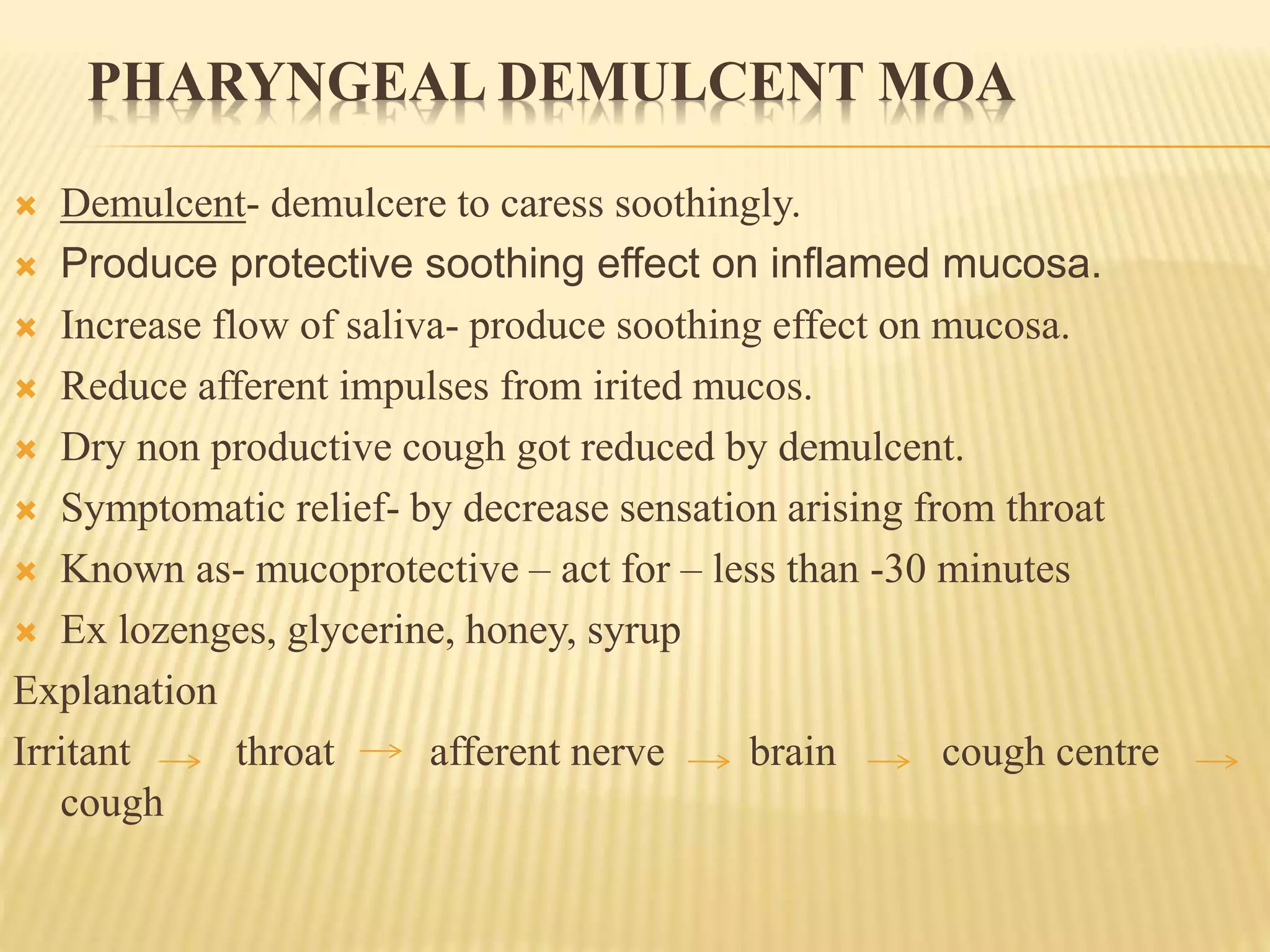 Drugs acting on respiratory system | PPTX