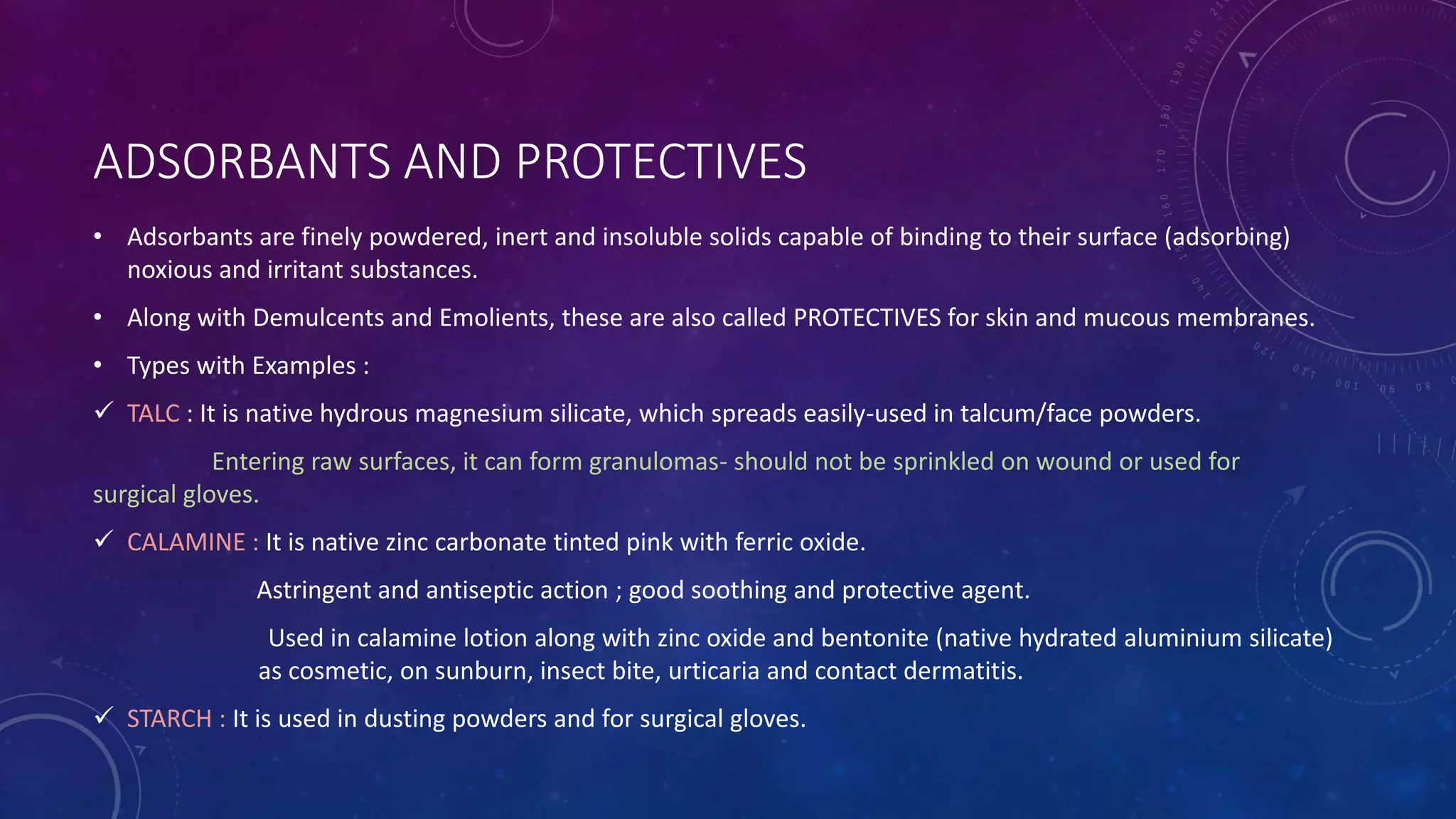 Drugs acting on skin and mucous membranes | PPTX