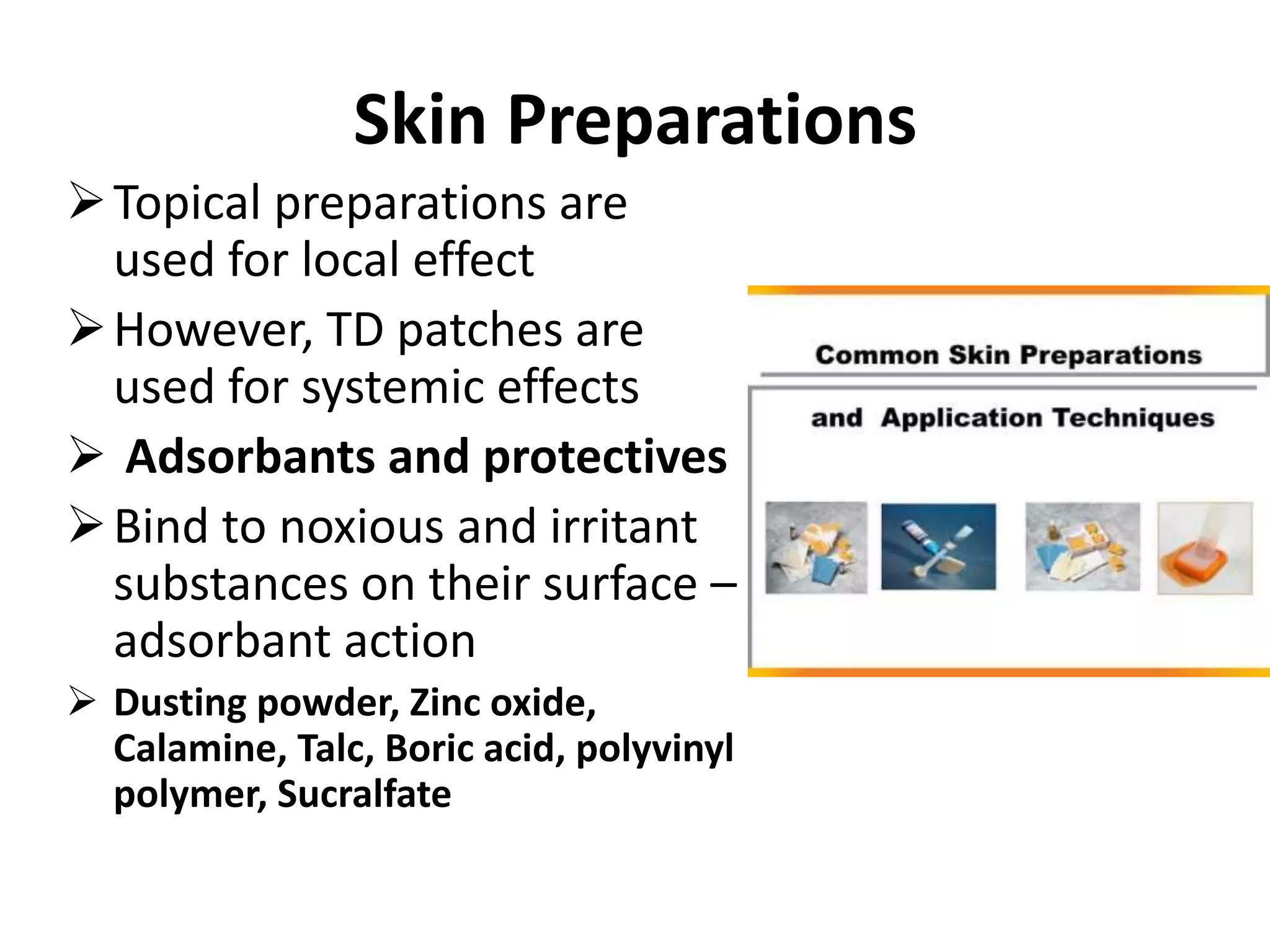 Drugs acting on Skin and Mucous membrane | PPTX