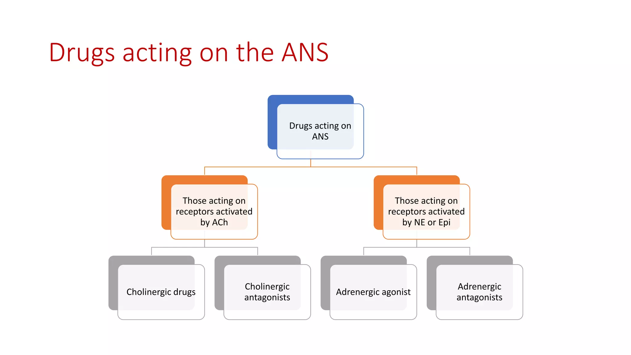 Drugs acting on the autonomic nervous system 1 | PPTX