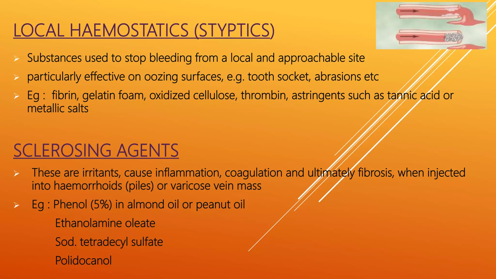 Drugs acting on the blood and blood forming organs | PPTX
