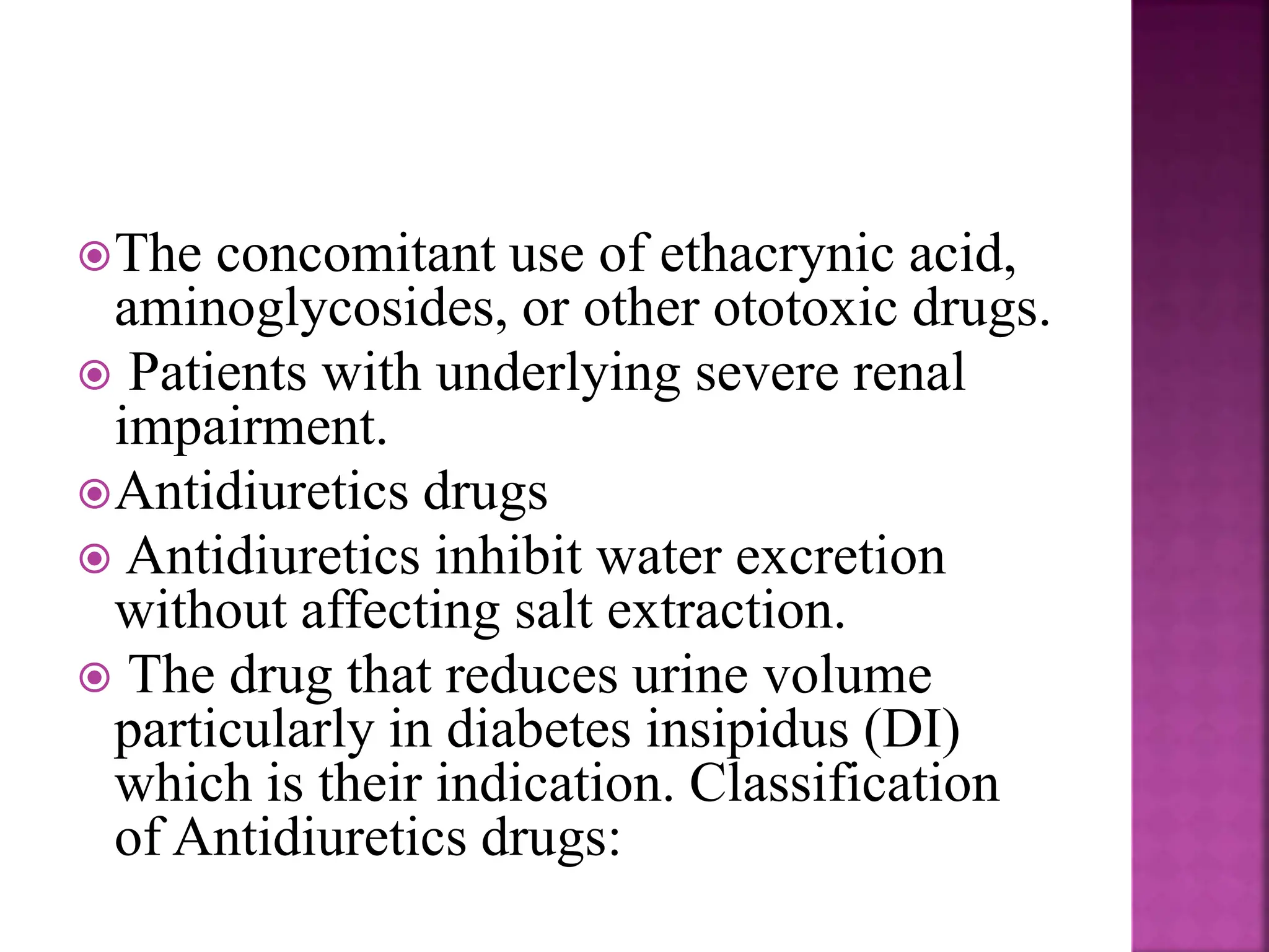 Drugs Acting on the Kidney.pptx Pharmacology | PPTX