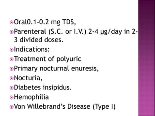 Drugs Acting on the Kidney.pptx Pharmacology | PPTX