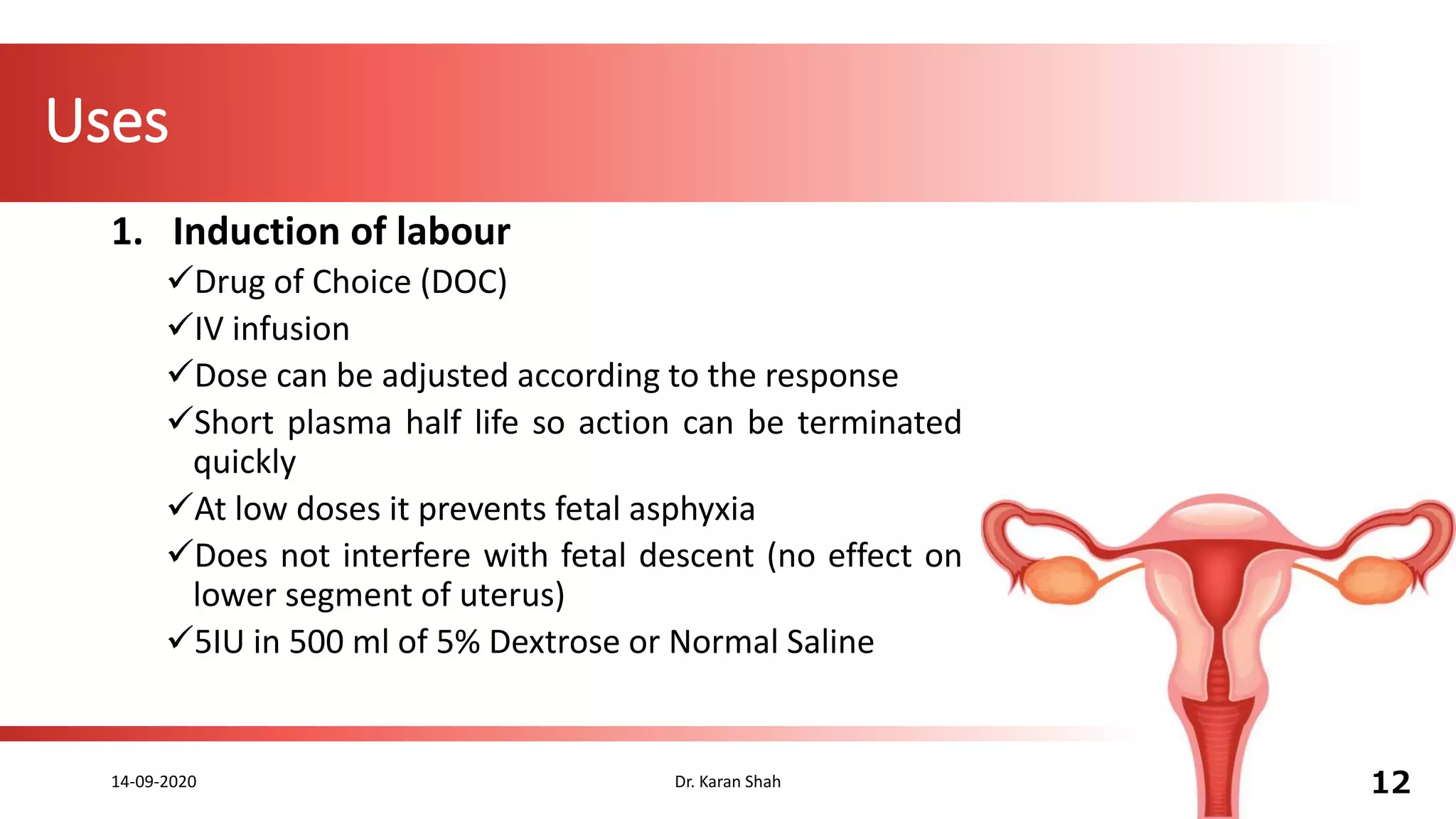 Drugs Acting On Uterus | PPTX