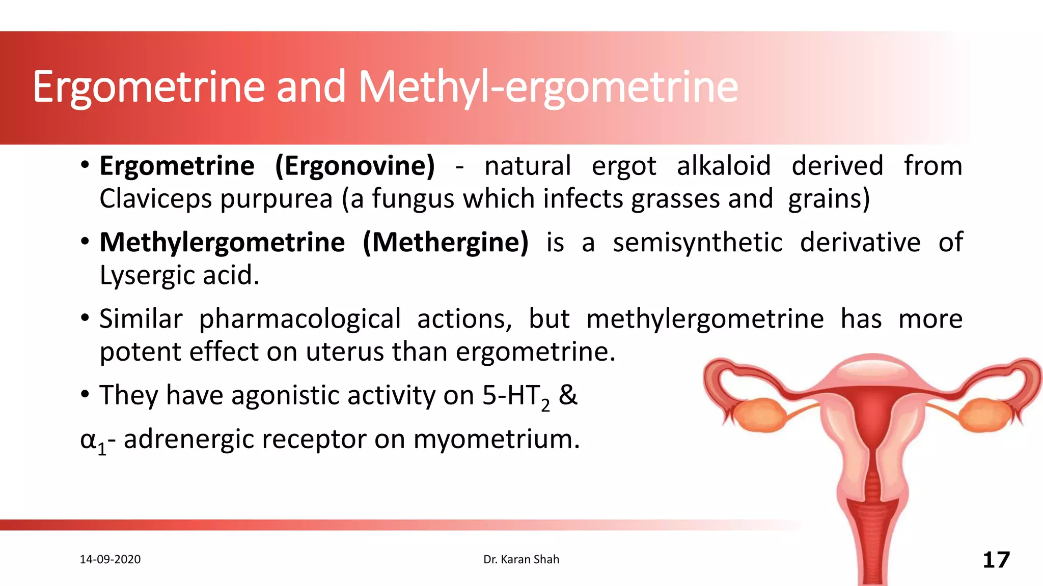 Drugs Acting On Uterus | PPTX