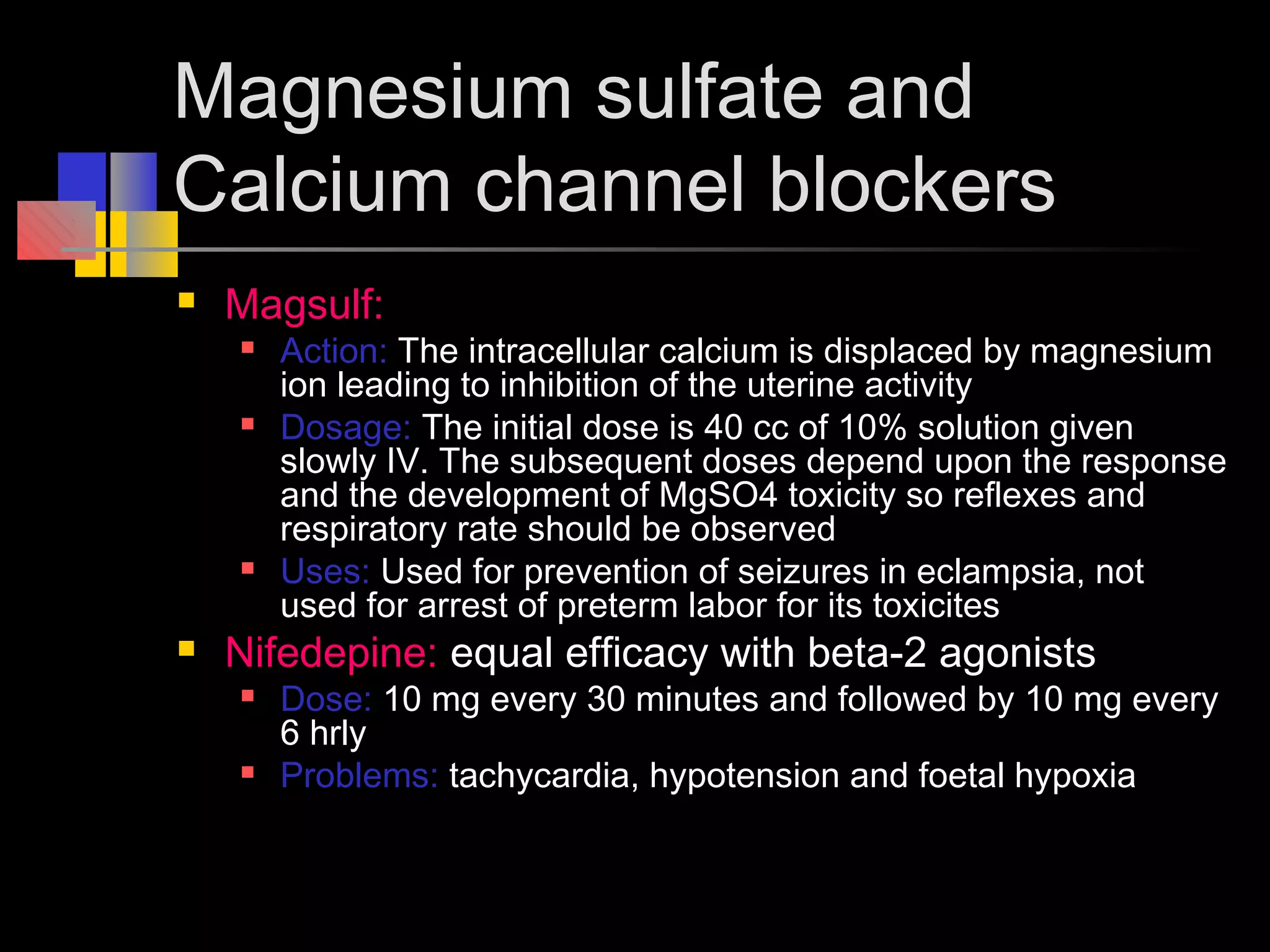 Drugs acting on uterus - drdhriti | PPT
