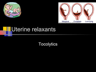 Drugs acting on uterus - drdhriti | PPT