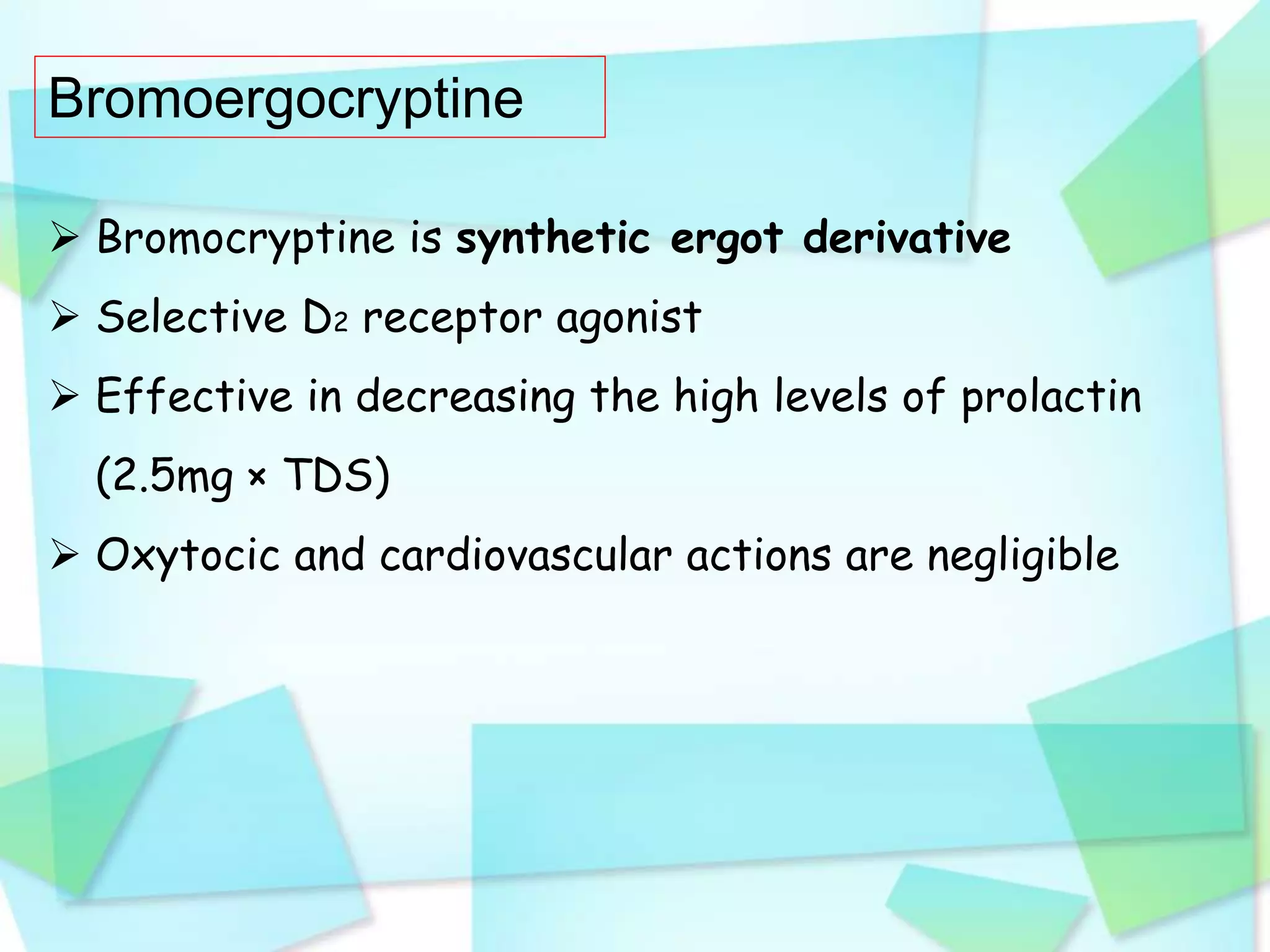 Drugs action on uterus | PPTX