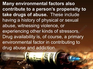 Drugs addiction presentation | PPT