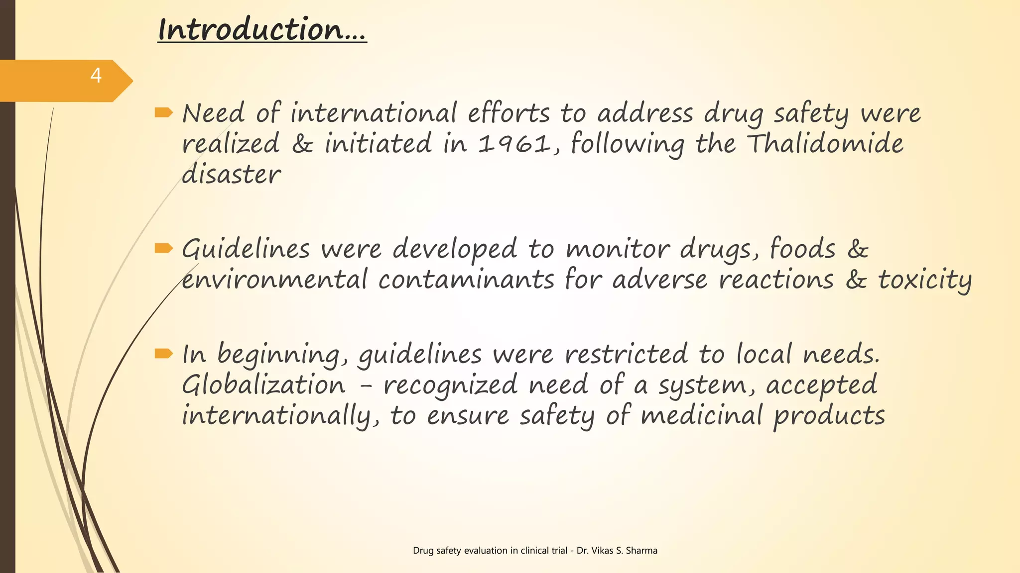 Drug safety evaluation in clinical trial | PPTX