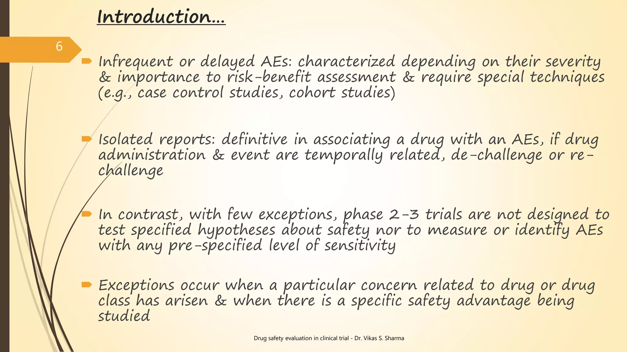 Drug safety evaluation in clinical trial | PPTX