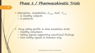 Drug safety evaluation in clinical trial | PPTX