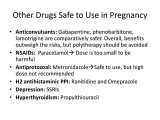 Drug Safety in Pregnancy and Lactation | PPTX