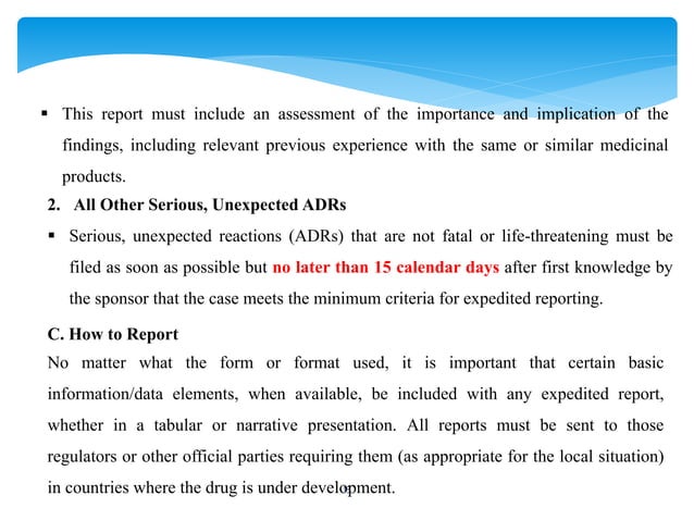 DRUG SAFETY REPORTING.pptx | Pharmaceutical Industry | Industries
