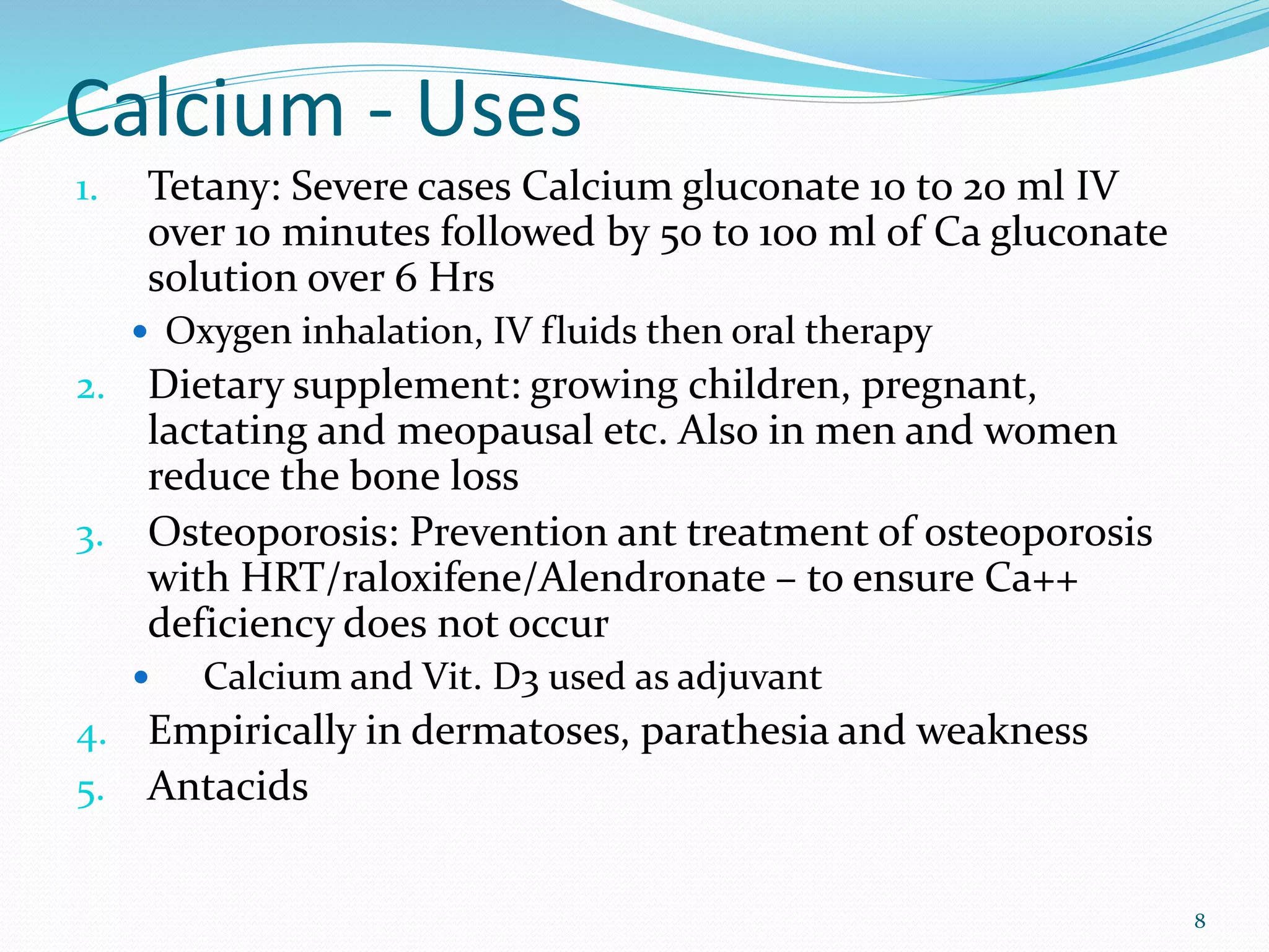 Drugs affecting calcium balance | PPTX