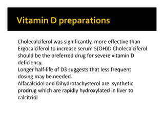 Drugs affecting calcium balance | PDF