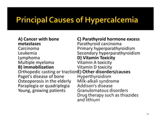 Drugs affecting calcium balance | PDF