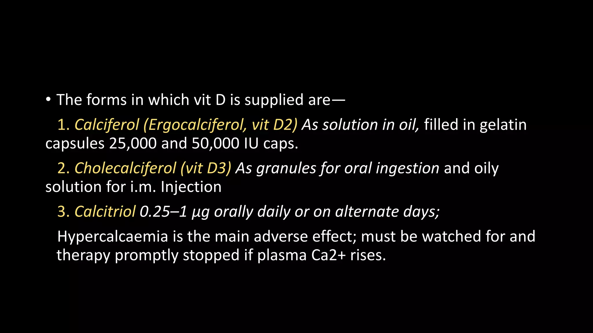 Drugs affecting calcium balance | PPTX