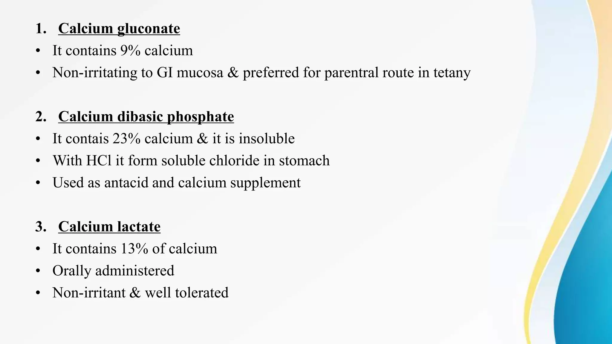 Drugs Affecting Calcium Regulation | Calcium | Calcium Homeostasis | PPTX
