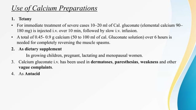 Drugs Affecting Calcium Regulation | Calcium | Calcium Homeostasis ...