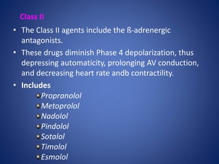 Cardiac Action Potential Drugs