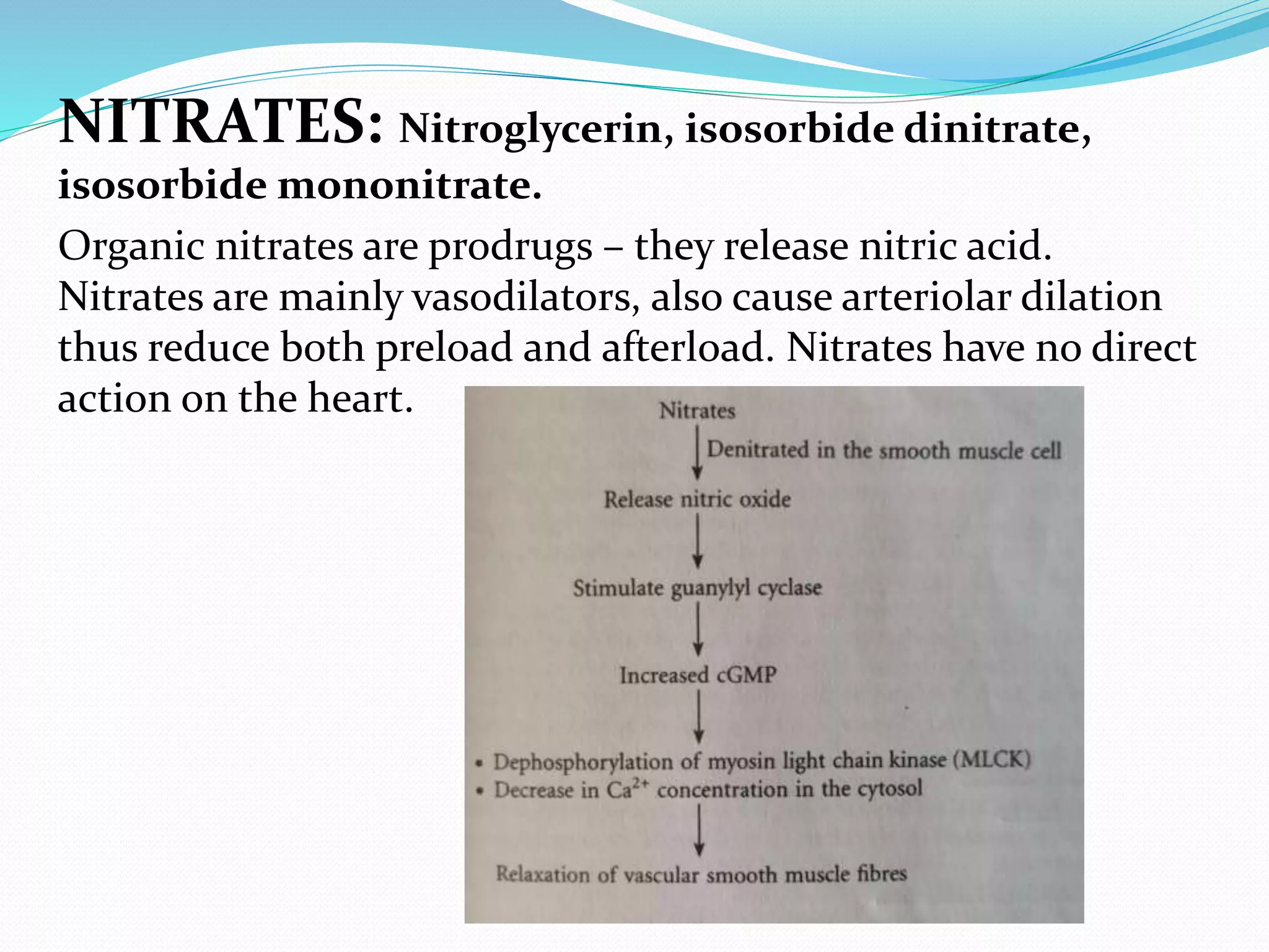 DRUGS AFFECTING CORONARY FLOW | PPTX