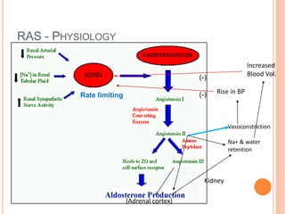 Drugs affecting renin-angiotensin system | PPTX