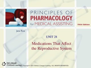 Drugs affecting reproductive system .ppt